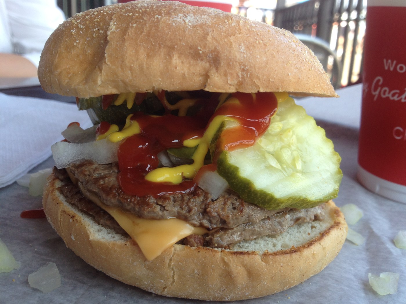 Cheeseburger Wedding Cakes! Motorcycles! Wackiest Cheeseburger Products ...