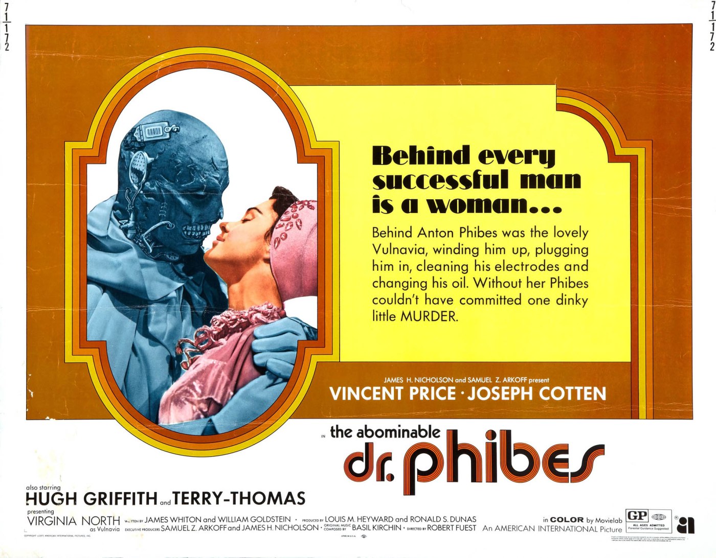 Drunken “Dr. Phibes!” Horror’s “Abominable” Midnight Madness! – johnrieber
