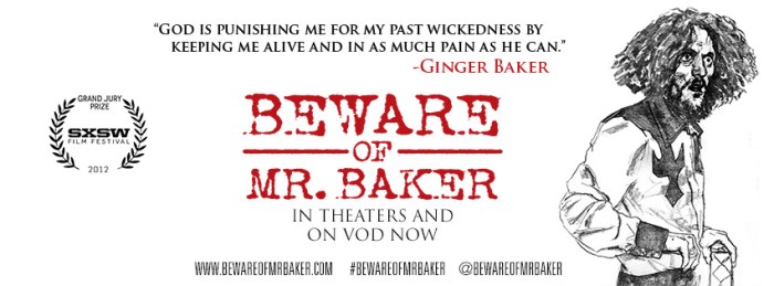 RIP Ginger Baker! “Beware Of Mr. Baker”! Brilliant Ginger Baker ...