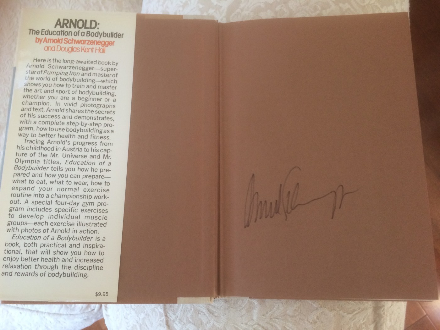 Education Of A Schwarzenegger! Arnold Schwarzenegger’s Book! First ...