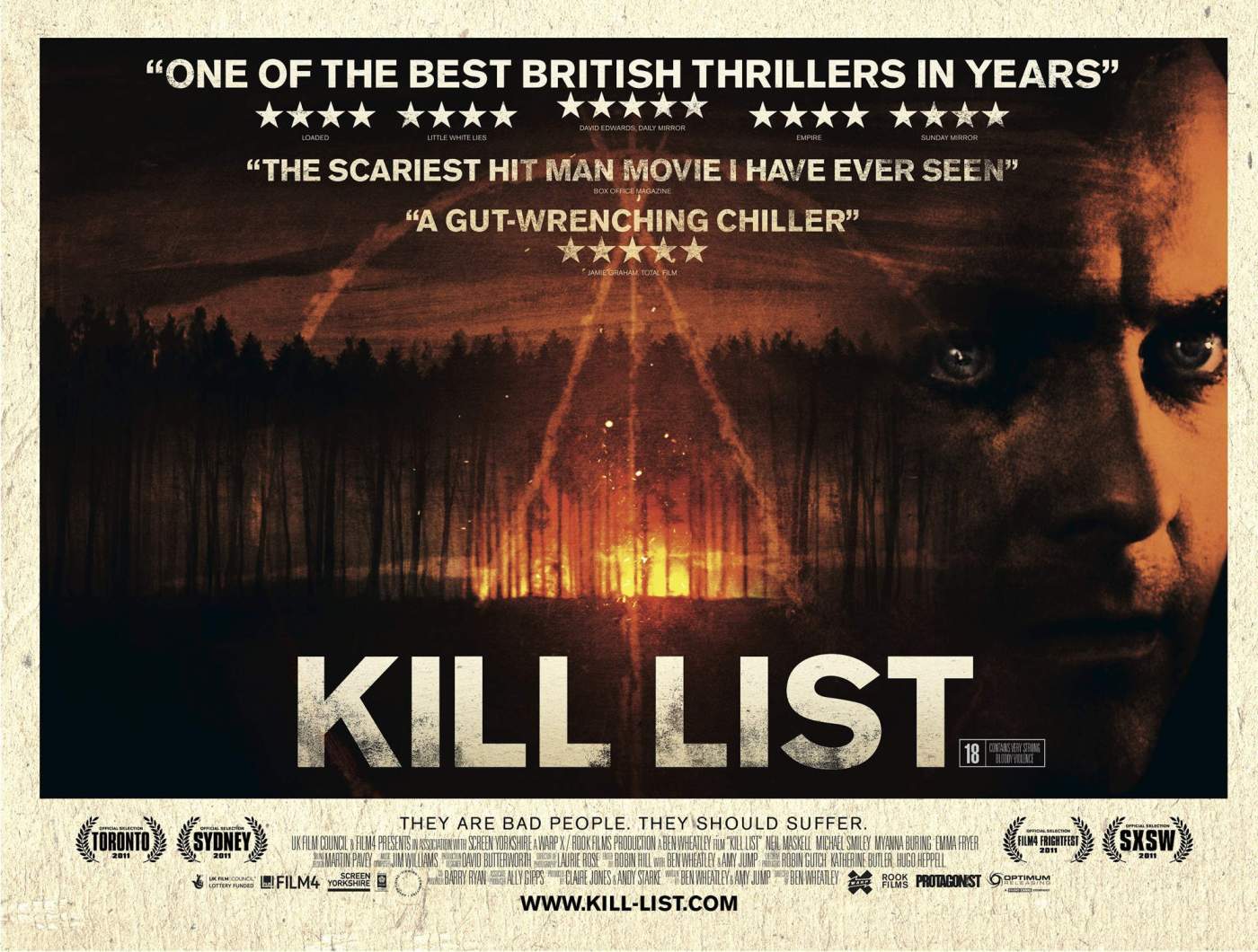 “Kill List!” Director Ben Wheatley’s Shocking Thriller! Brilliant “Hit ...