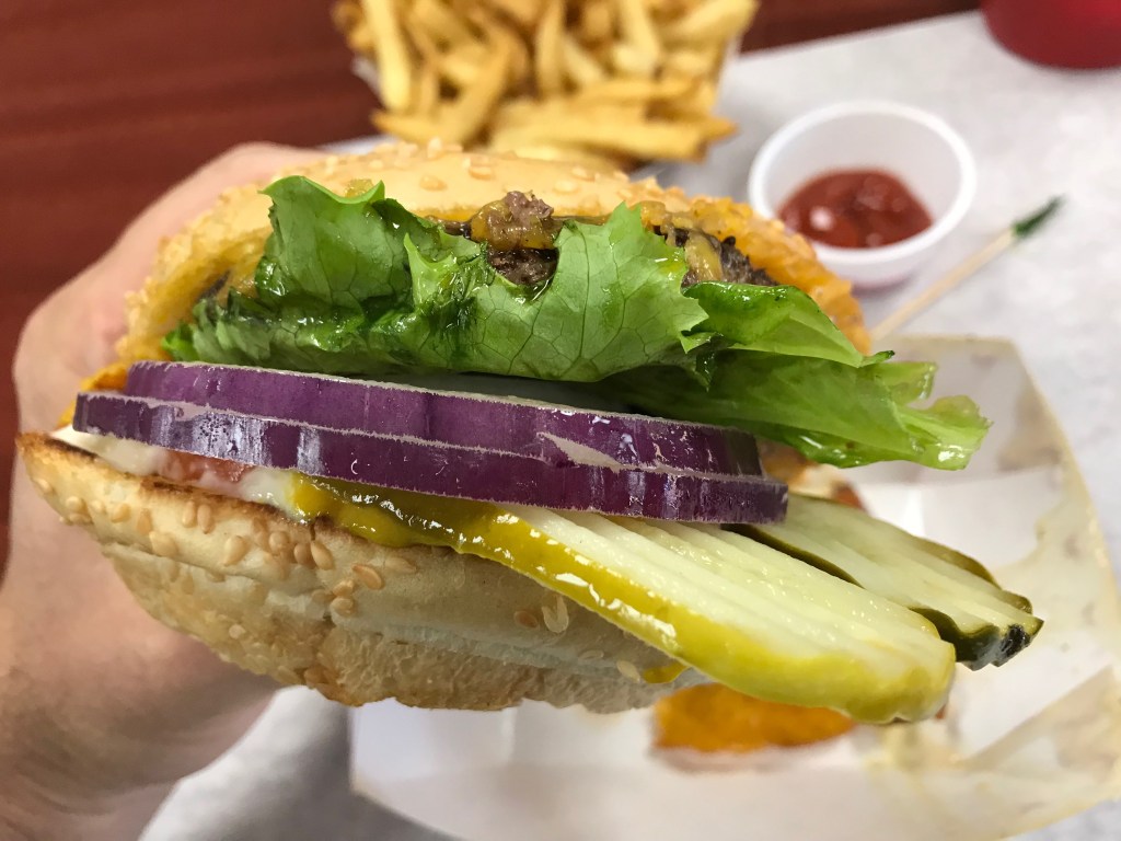 “Squeeze With Cheese Please!” The Amazing Squeeze Inn Burger! Unique ...