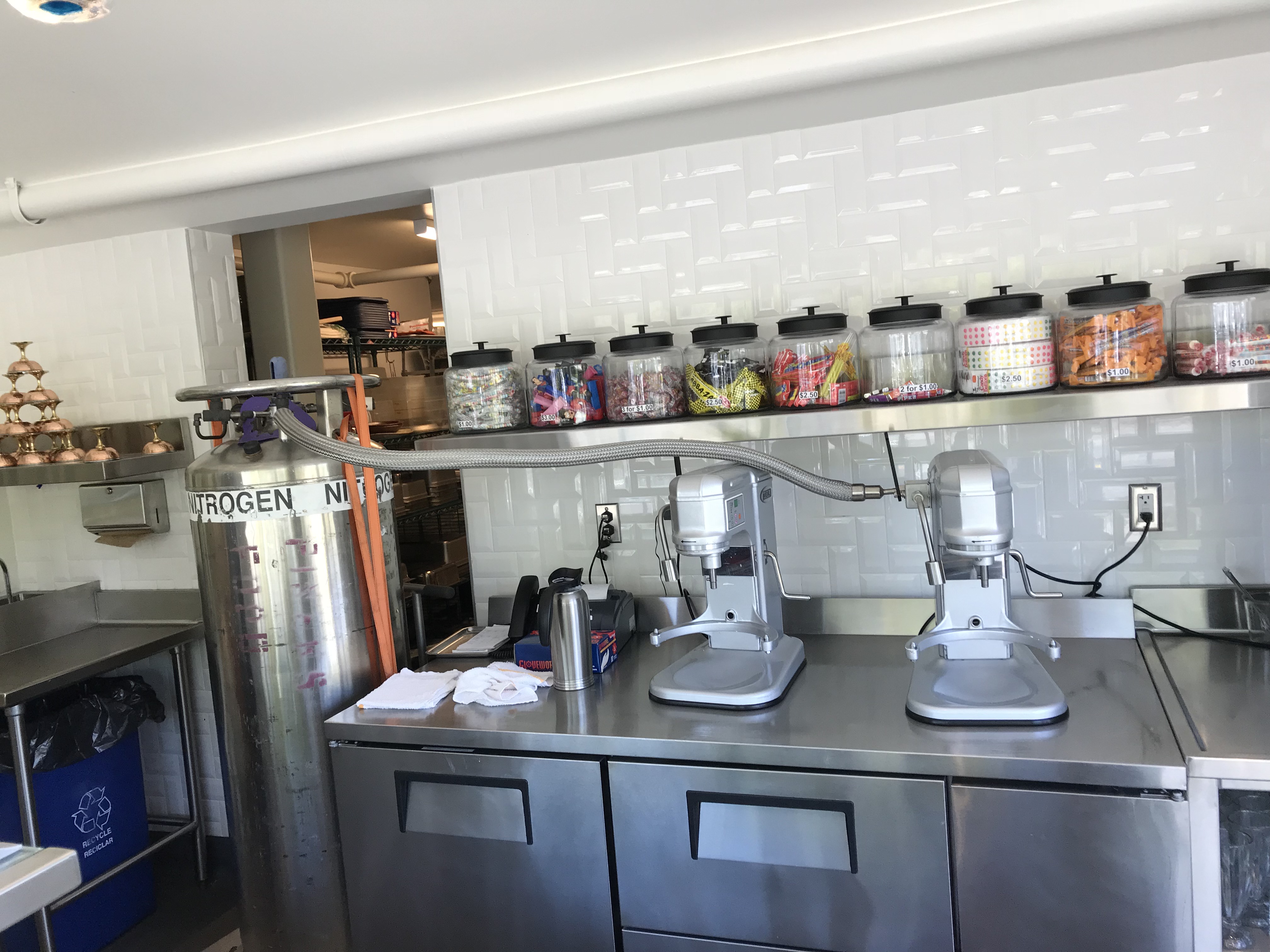 Michael Chiarello’s Inventive Burgers On “Platform 8”! A “Nitro” Ice ...