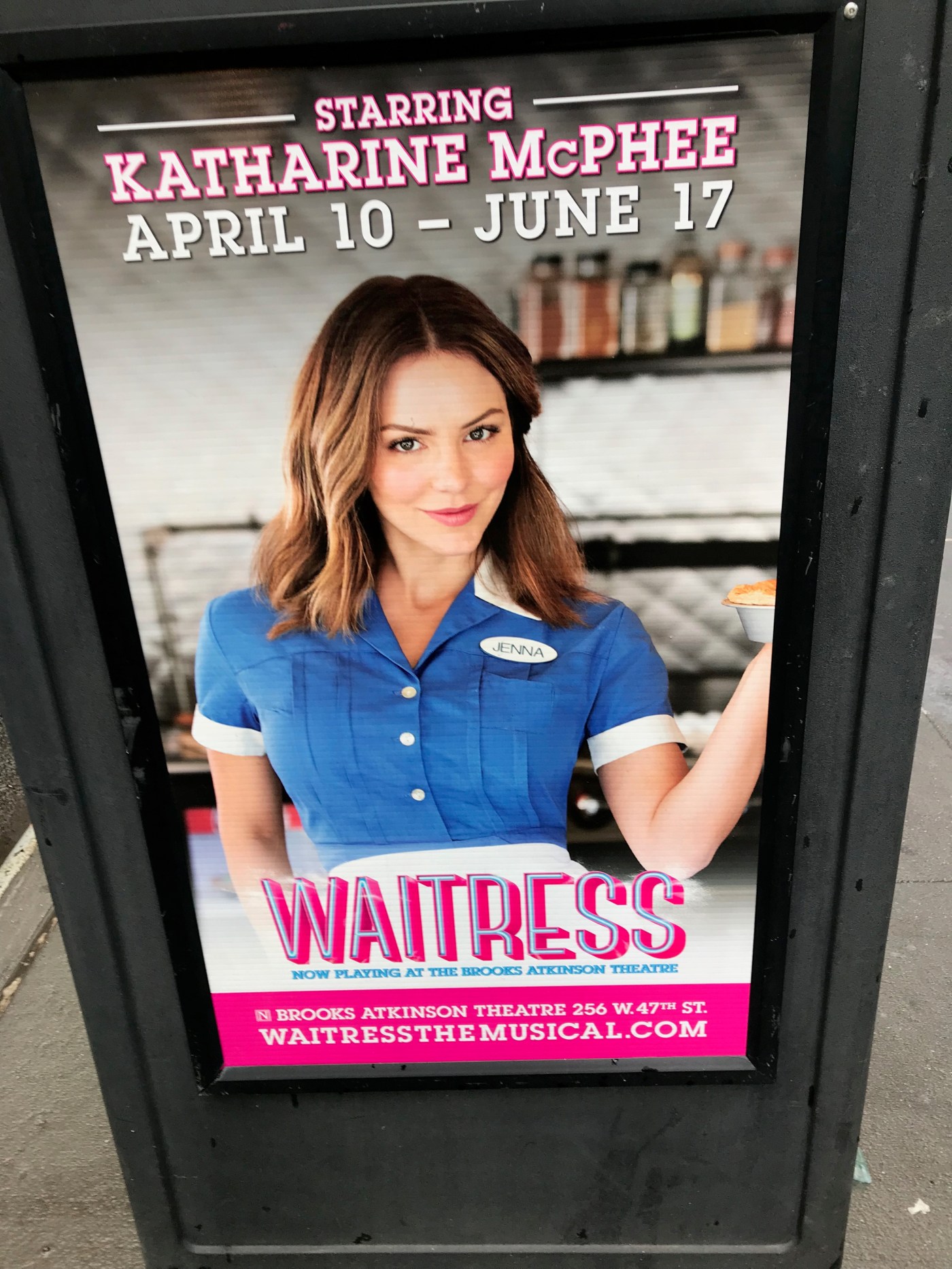 “Dinner And A Movie!” Pie One On With “Waitress”! Marshmallow Mermaid ...