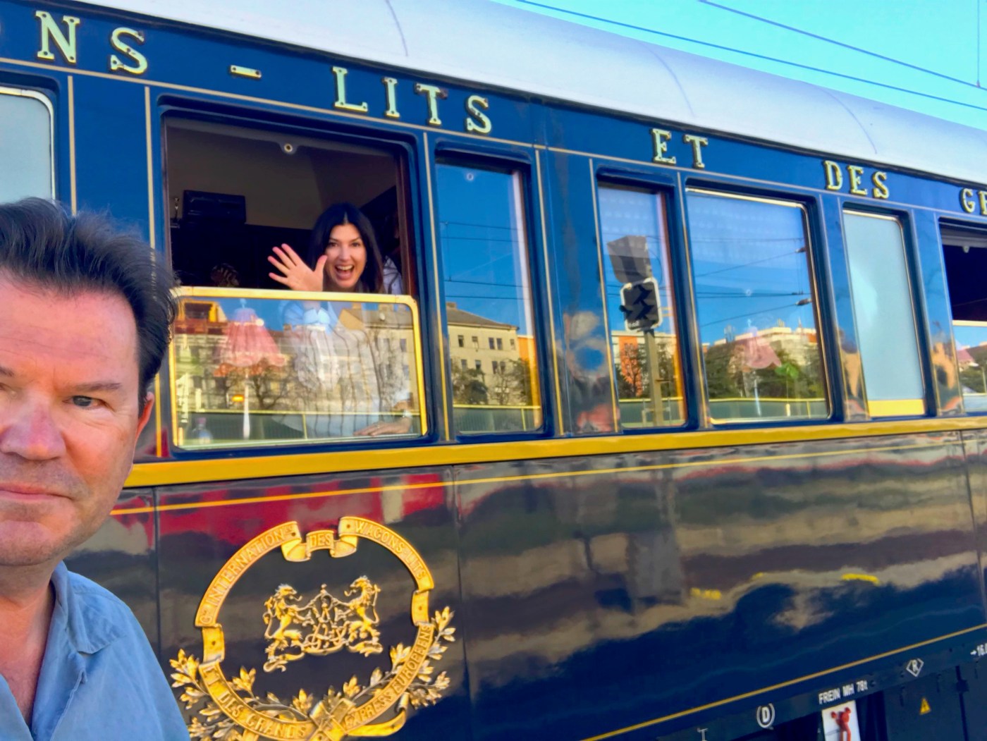 The Orient Express Train “Steams” Into Budapest! Unique Engine Powers ...