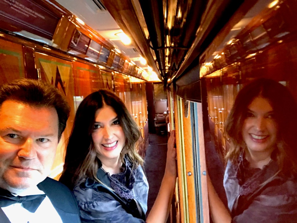 Dining On The Orient Express Train! Our Anniversary Meal – And Bar Car ...