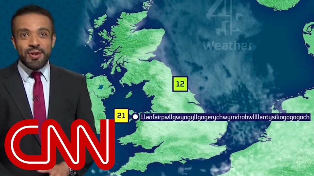 Amazing British Weather Man’s 58-LETTER Town Forecast – Pronounced ...