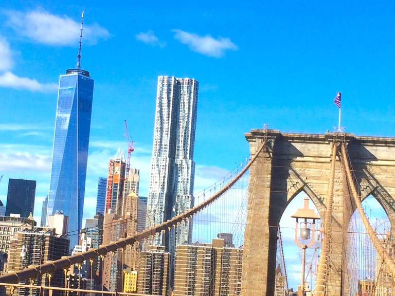 “Hitch Hiking” The Brooklyn Bridge! Walking Across History In 6,016 ...