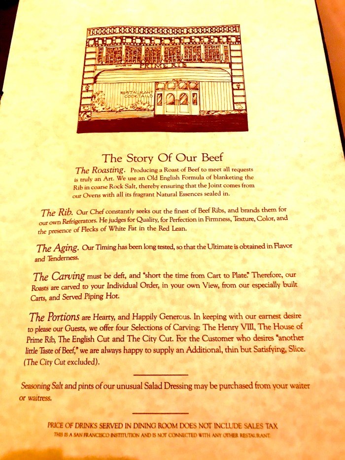 Enter The “House Of Prime Rib!” I Bite Into San Francisco’s Legendary ...