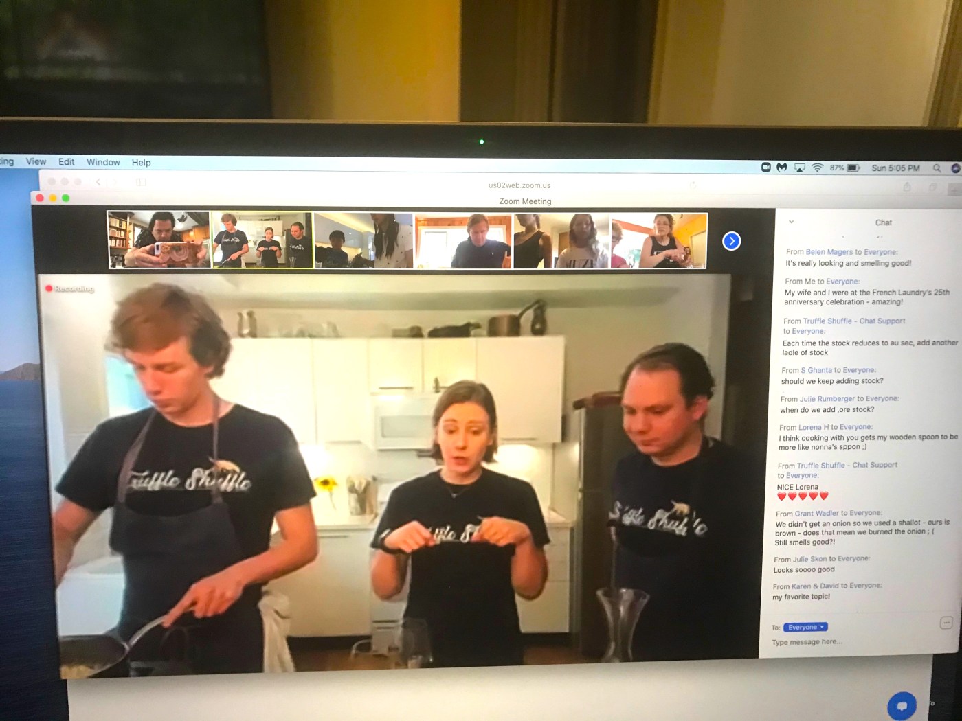 Doing The “Truffle Shuffle!” Wildly Creative Chefs With A “Zoom ...