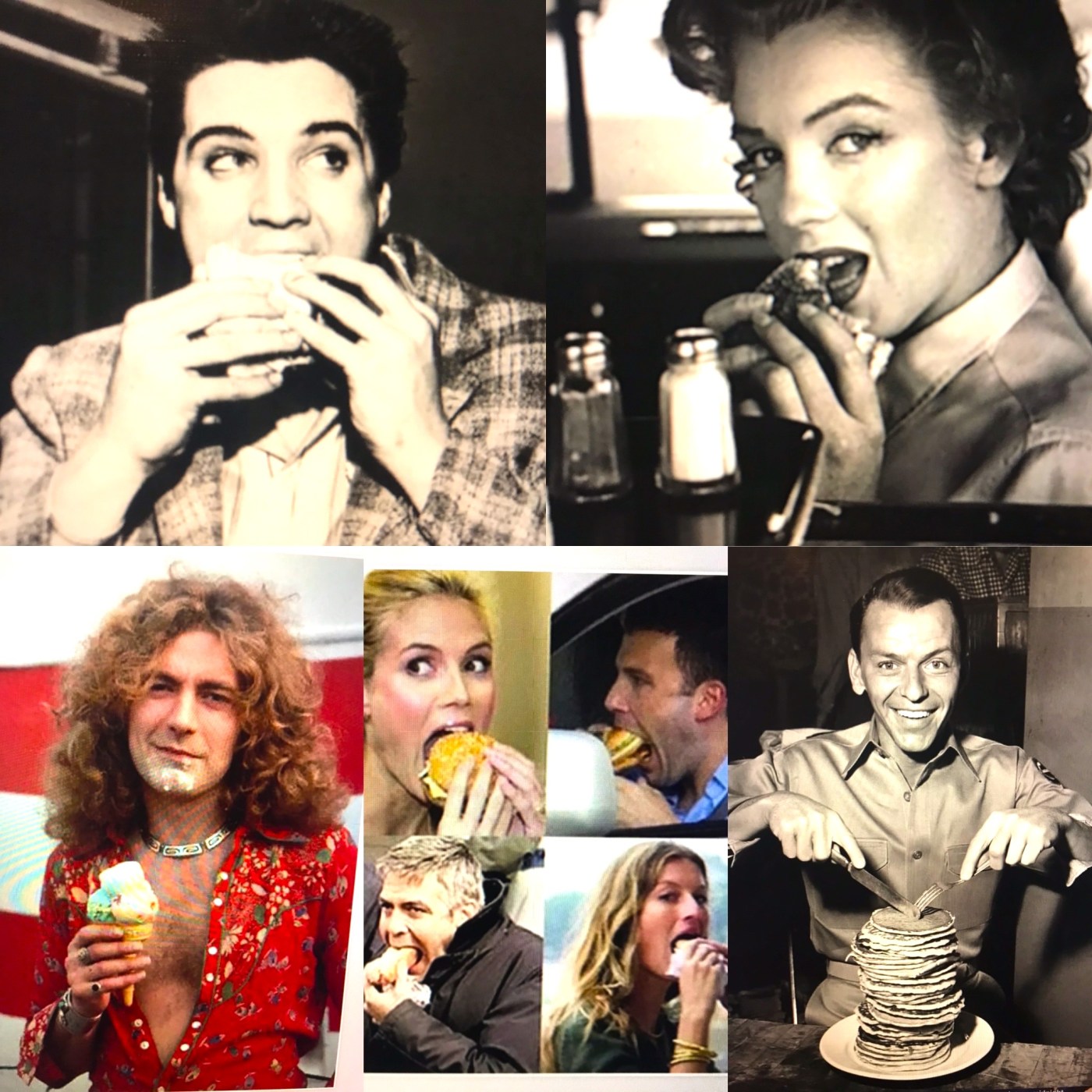 Eating With Lady Gaga! Robert Plant Loves Ice Cream! This Hilarious ...