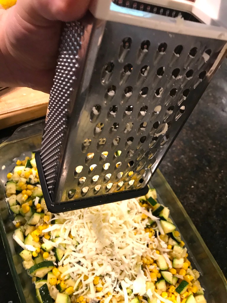 My Zucchini-Corn-Mozzarella “Corn-Tine” Recipe! Using Up My Mega-Can Of ...