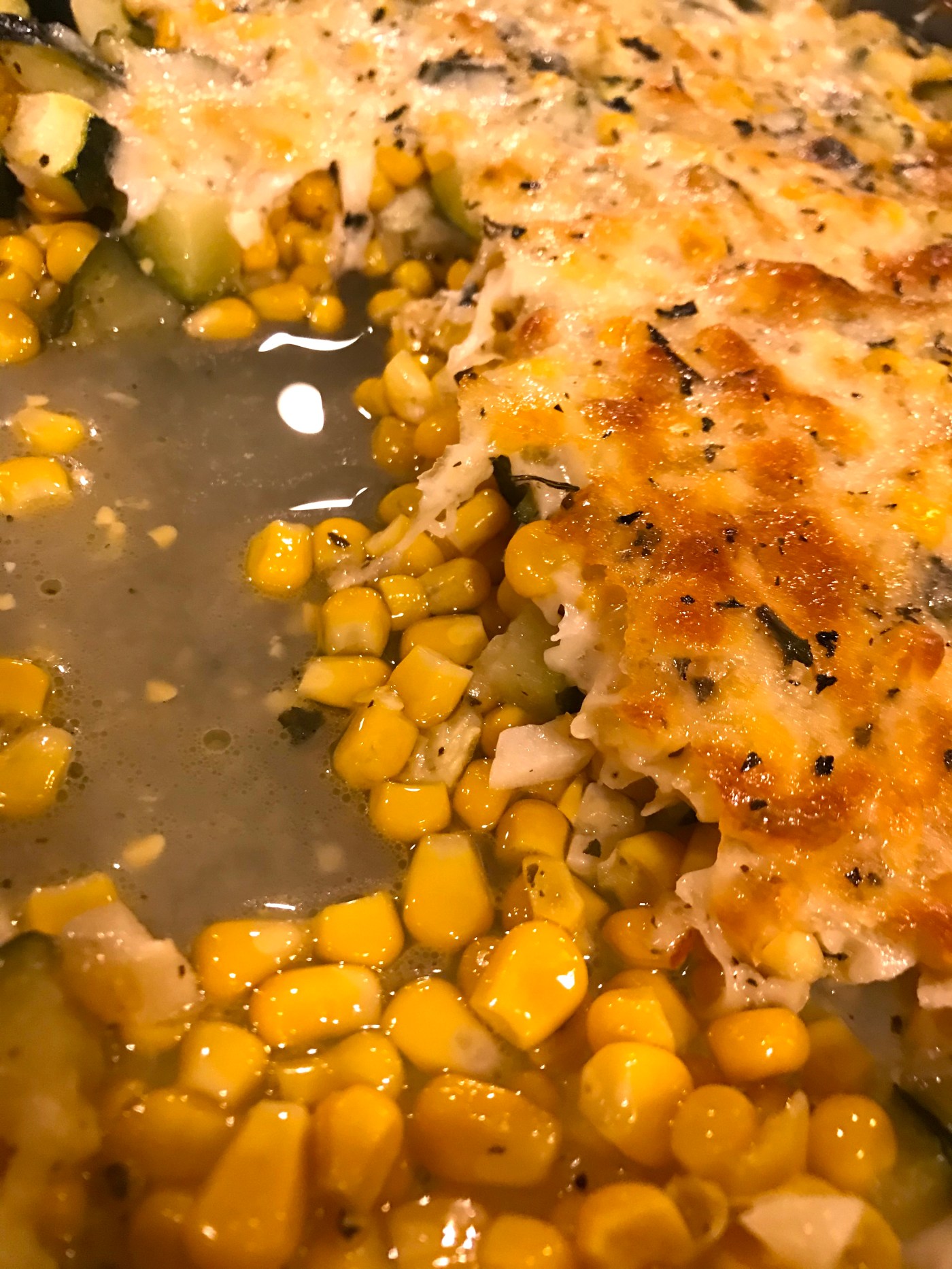 My Zucchini-Corn-Mozzarella “Corn-Tine” Recipe! Using Up My Mega-Can Of ...