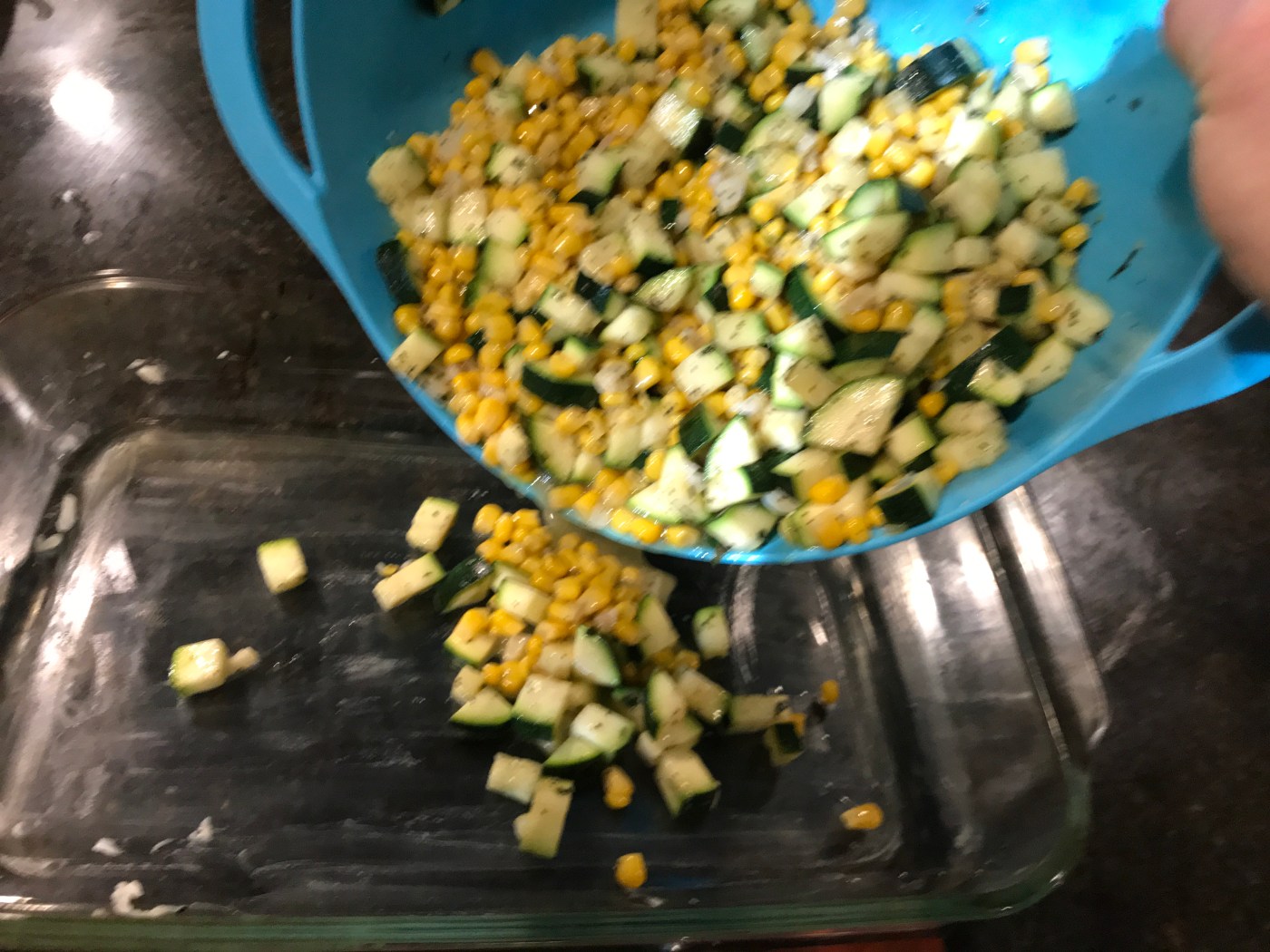 My Zucchini-Corn-Mozzarella “Corn-Tine” Recipe! Using Up My Mega-Can Of ...