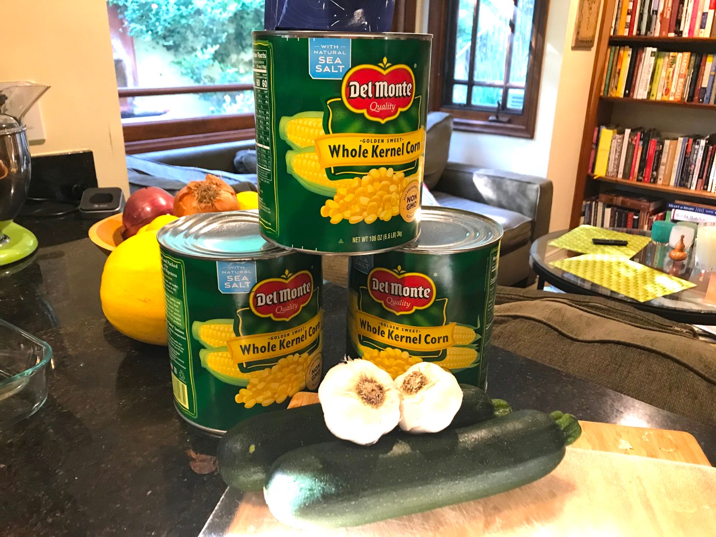 My Zucchini-Corn-Mozzarella “Corn-Tine” Recipe! Using Up My Mega-Can Of ...