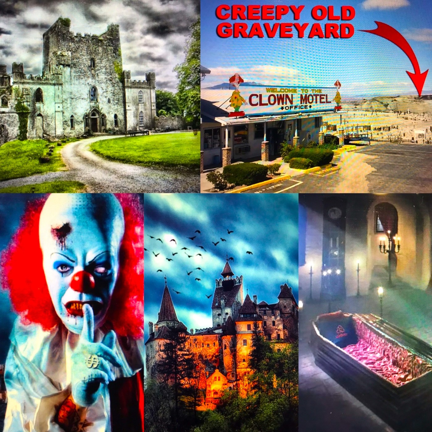 Ireland’s Most Haunted Castle! A Haunted Clown Motel! Dracula’s Castle ...