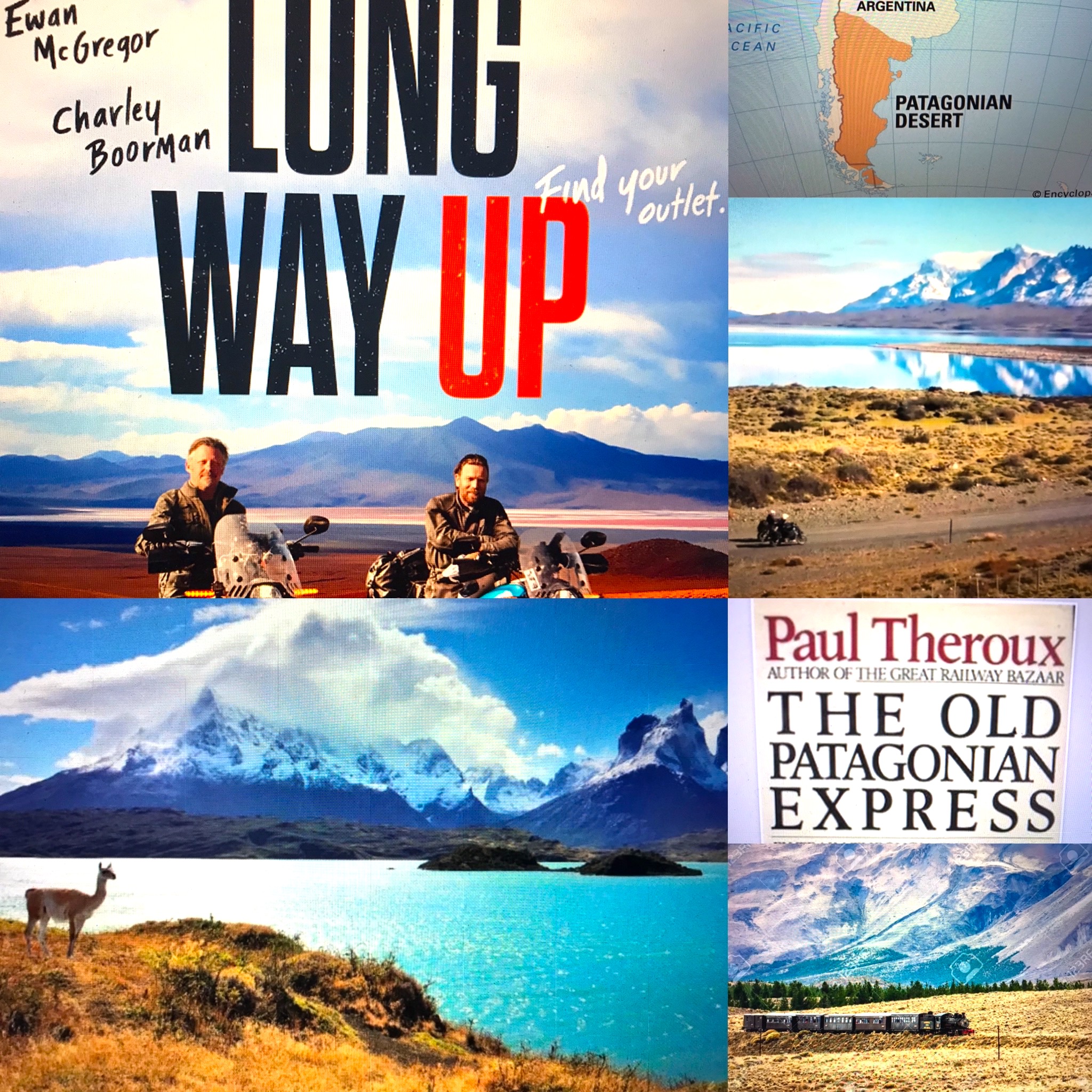 long way up patagonia TV show and book – johnrieber