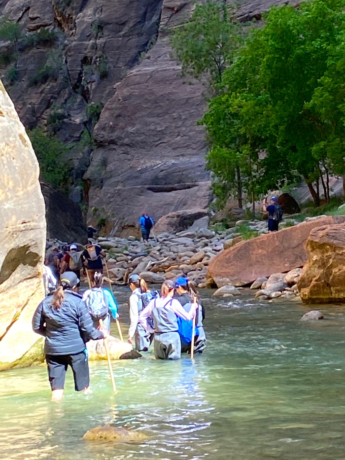Hiking “The Narrows!” Incredible Views On A Water-Logged “Virgin River ...