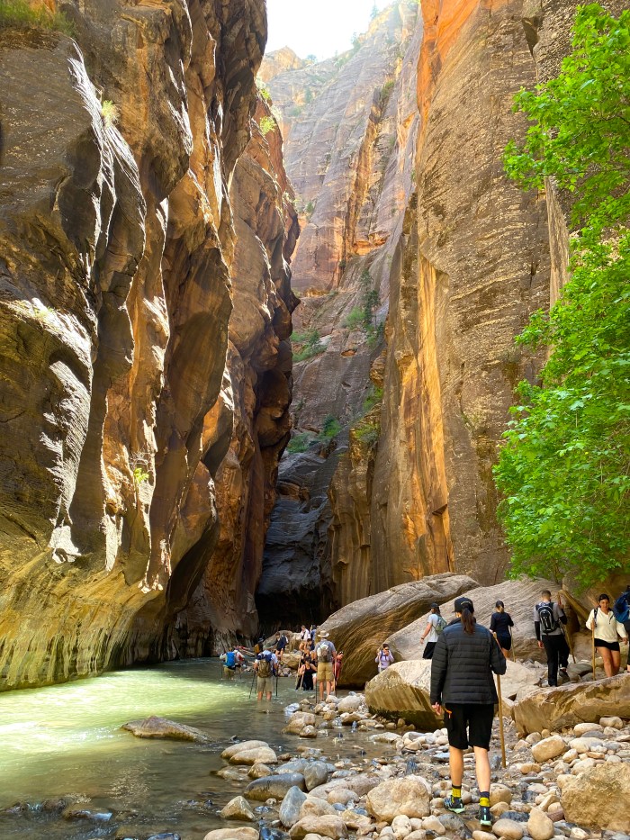 Hiking “The Narrows!” Incredible Views On A Water-Logged “Virgin River ...