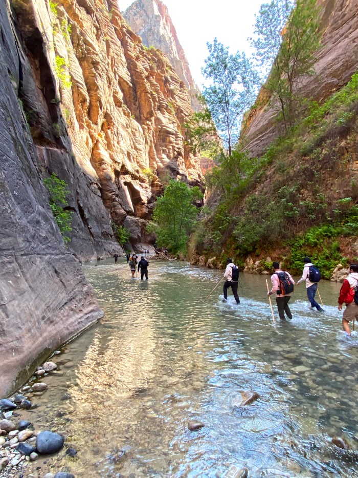 Hiking “The Narrows!” Incredible Views On A Water-Logged “Virgin River ...