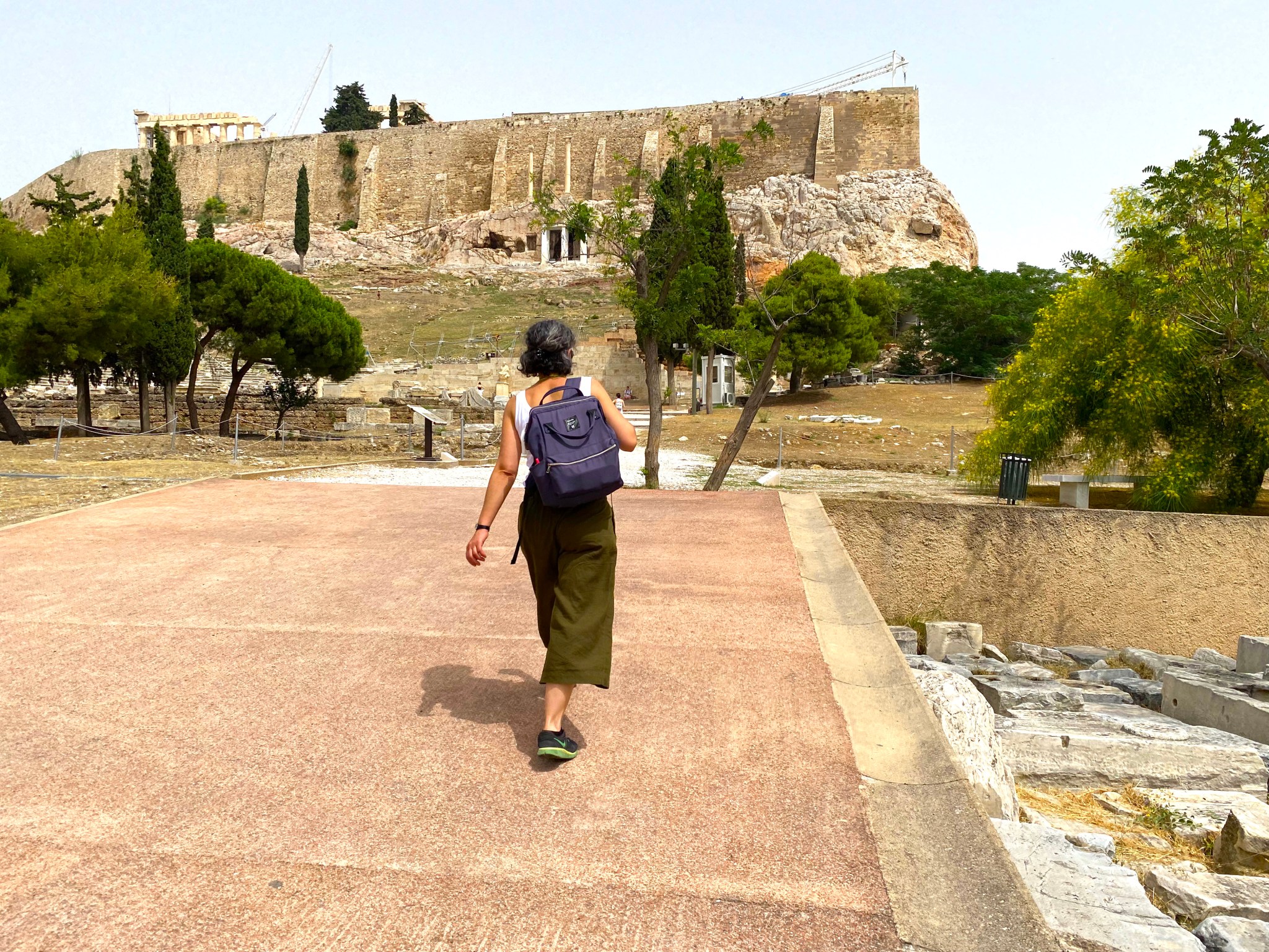 Entering The Acropolis! Up Close At The Parthenon! Our Athens Greece ...