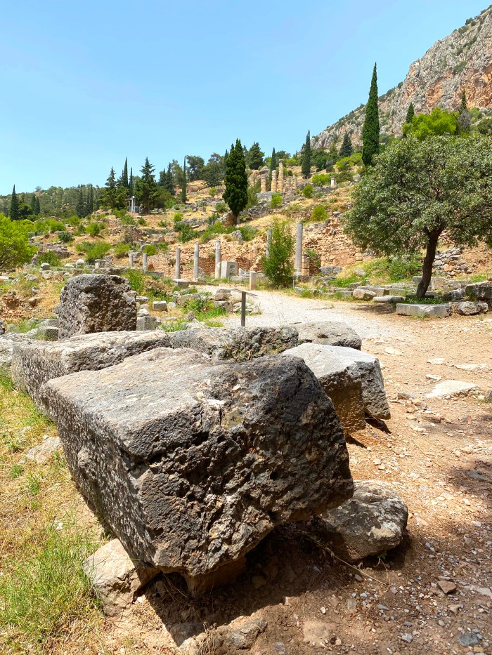 We Explore The Temple Of Apollo At Delphi! Our Greek Mythology Tour ...