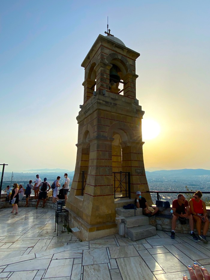 Standing At The Top Of Athens! Riding The Funicular To Lycabettus Hill ...