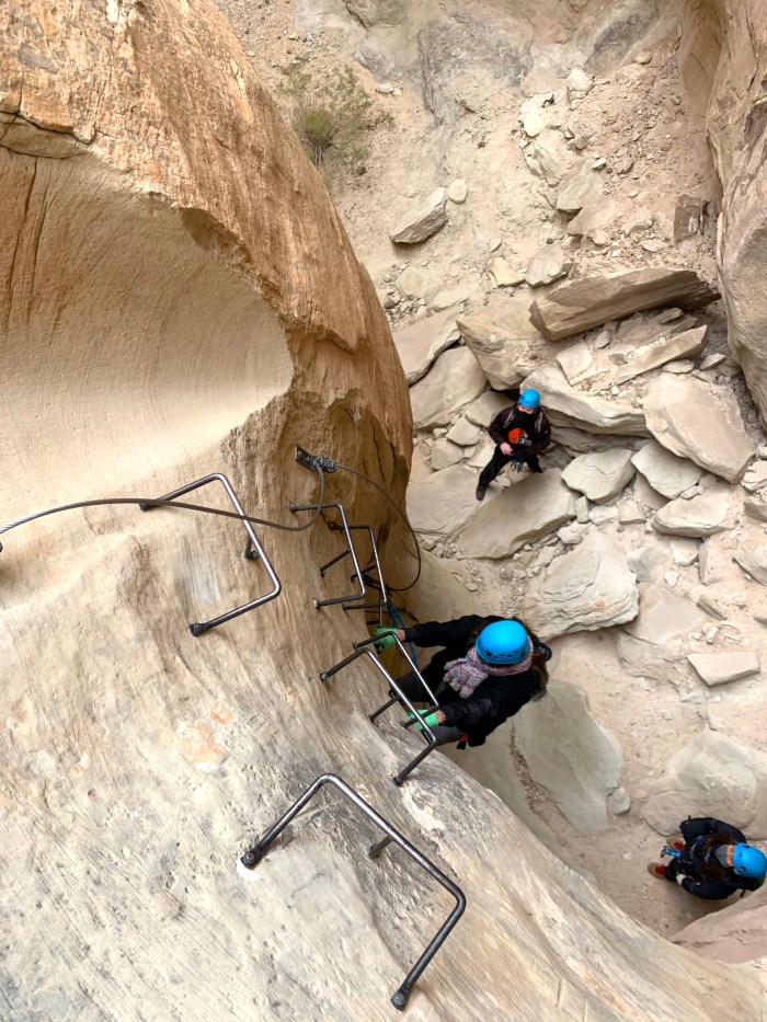 Climbing A “Via Ferrata”! Our Wild 500+ Foot Hike – Straight Up the ...