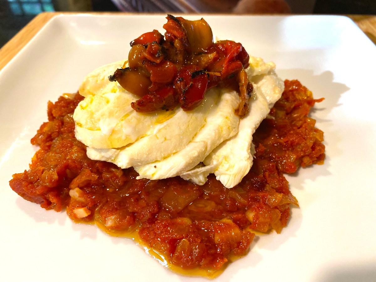 Olive Oil-Poached Halibut With Homemade Piperade And Soffrito! My “52 ...
