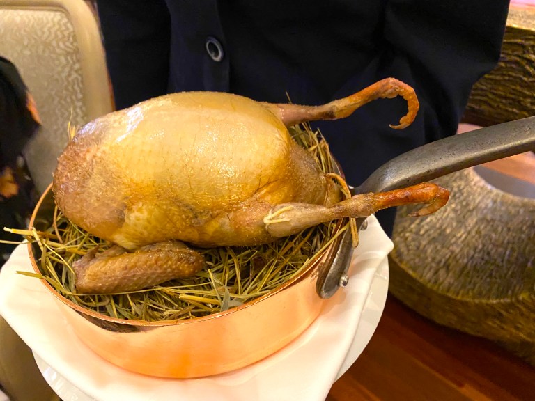 A Deliciously Hilarious “Ortolan” Homage! My Flaming Food, Human Napkin ...