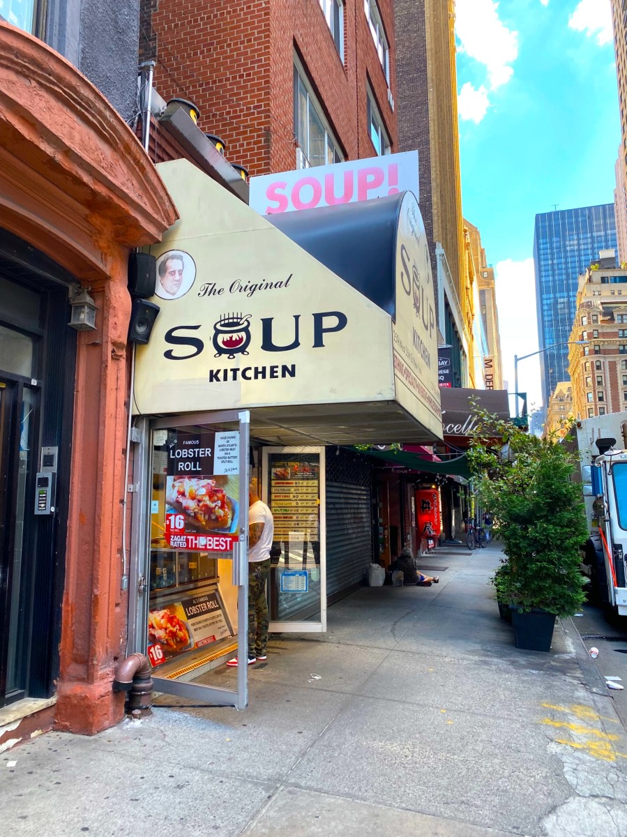 Visiting Seinfeld’s Infamous “Soup Kitchen” In New York – With The VERY ...